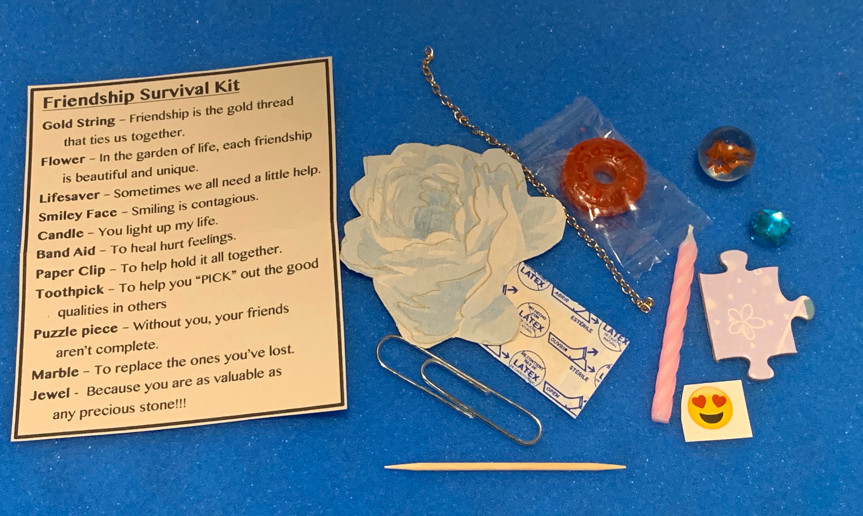 Handmade Friendship Survival Kit - Etsy