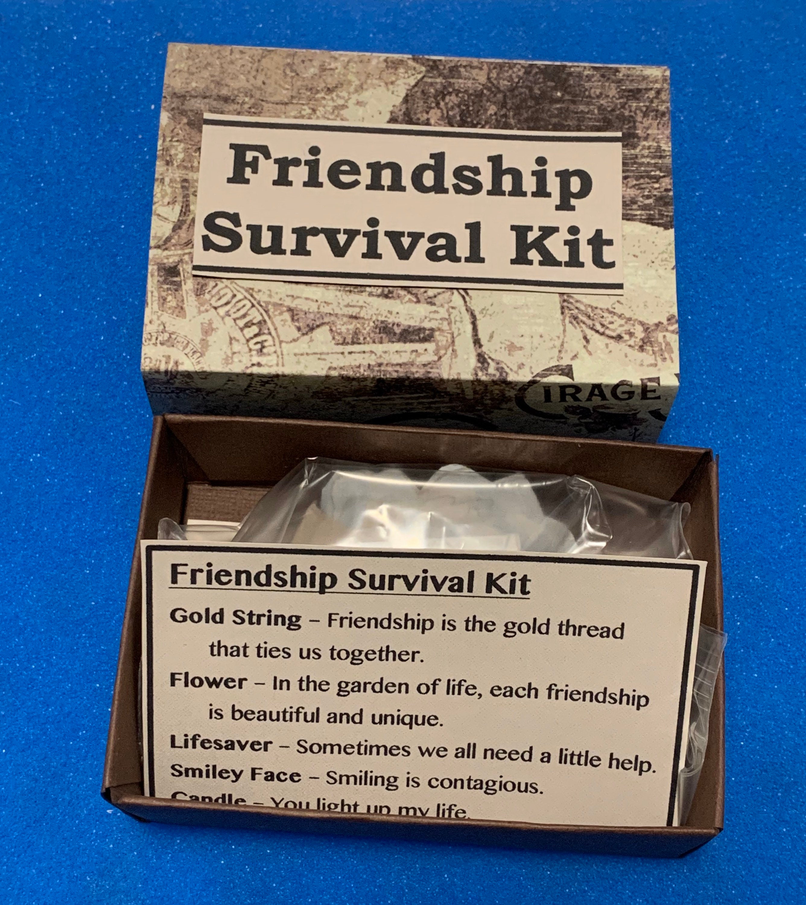 Handmade Friendship Survival Kit - Etsy