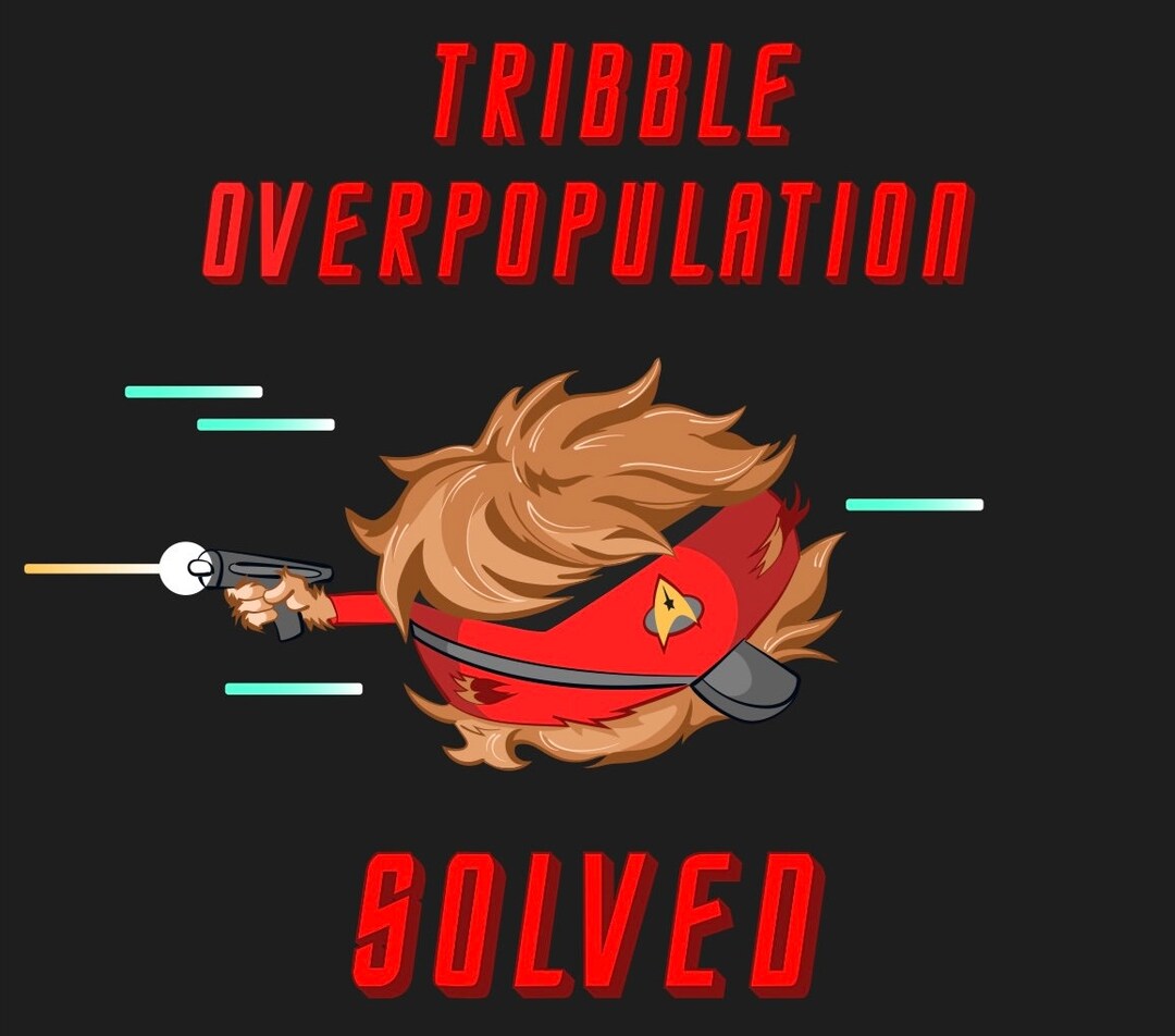Tribble Overpopulation Solved T-shirt (men's/unisex) - Etsy