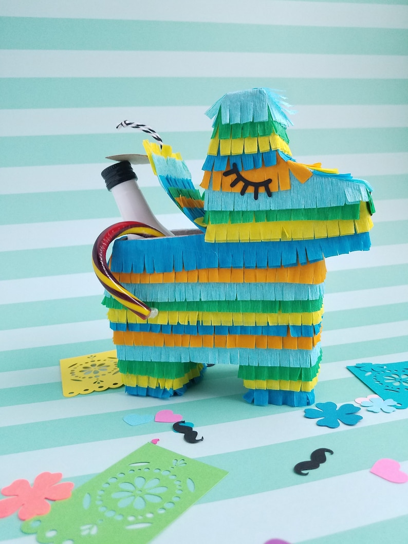 Mini burro Señor piñata conjunto de 3 Fiesta fiesta favor | Etsy