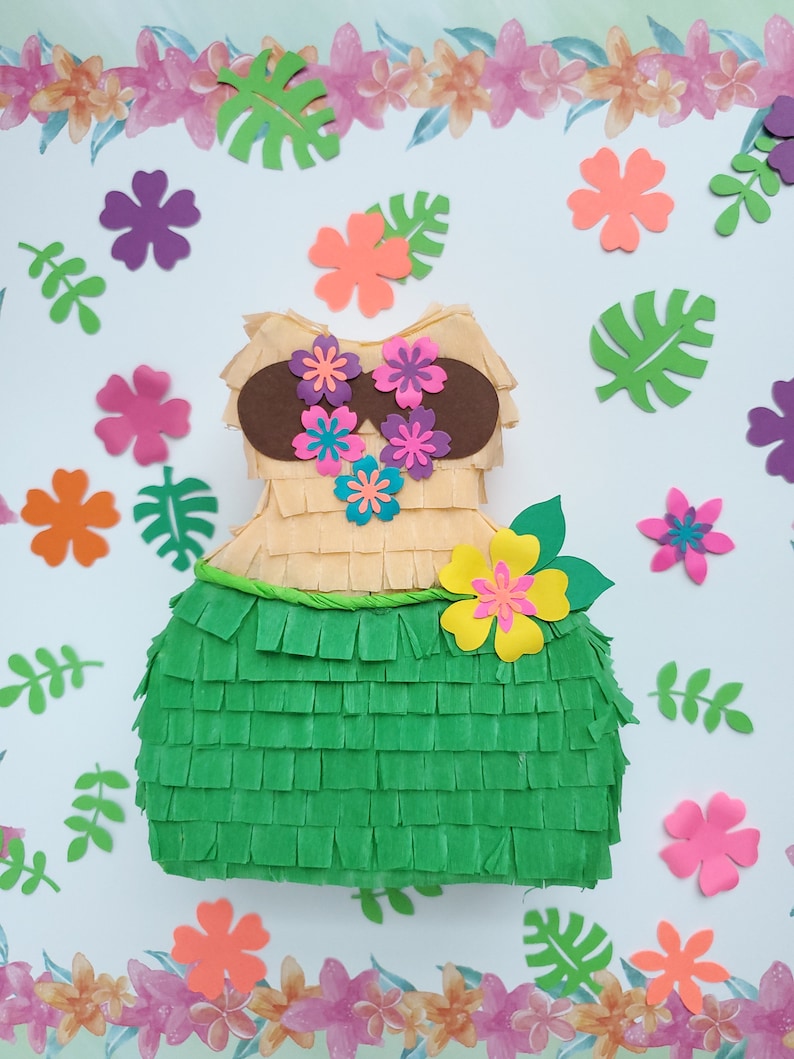 Hawaiian Mini Piñata 1x Hawaiian Party Favor Tropical | Etsy