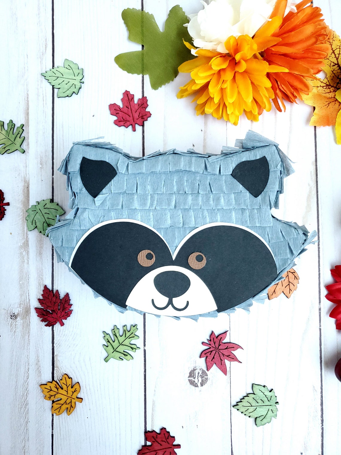 Raccoon Mini Pinata 1x Raccoon Party Favor Rustic Theme | Etsy