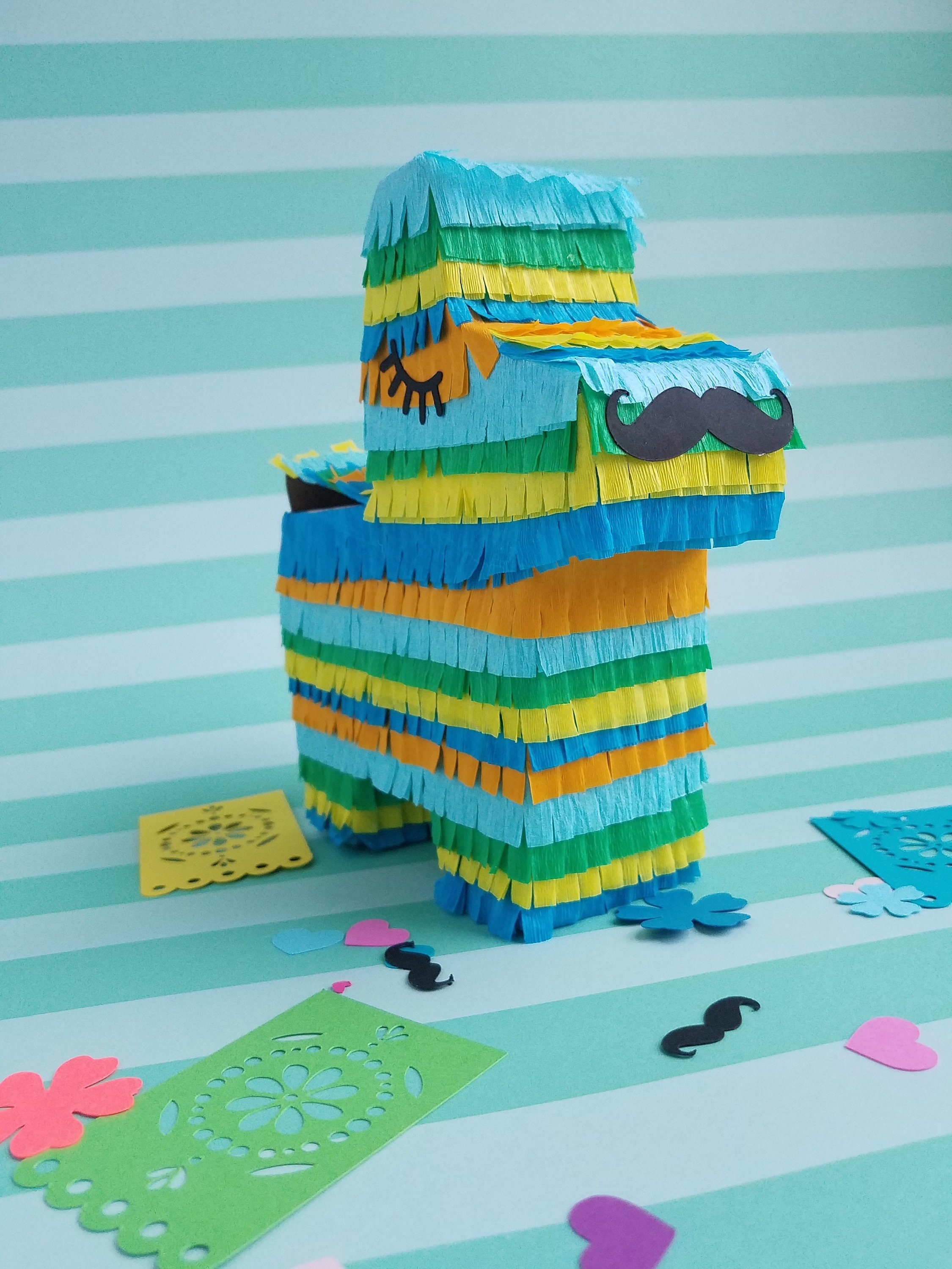 Mini Donkey Señor Piñata Set of 3 Fiesta Party Favor Fiesta | Etsy