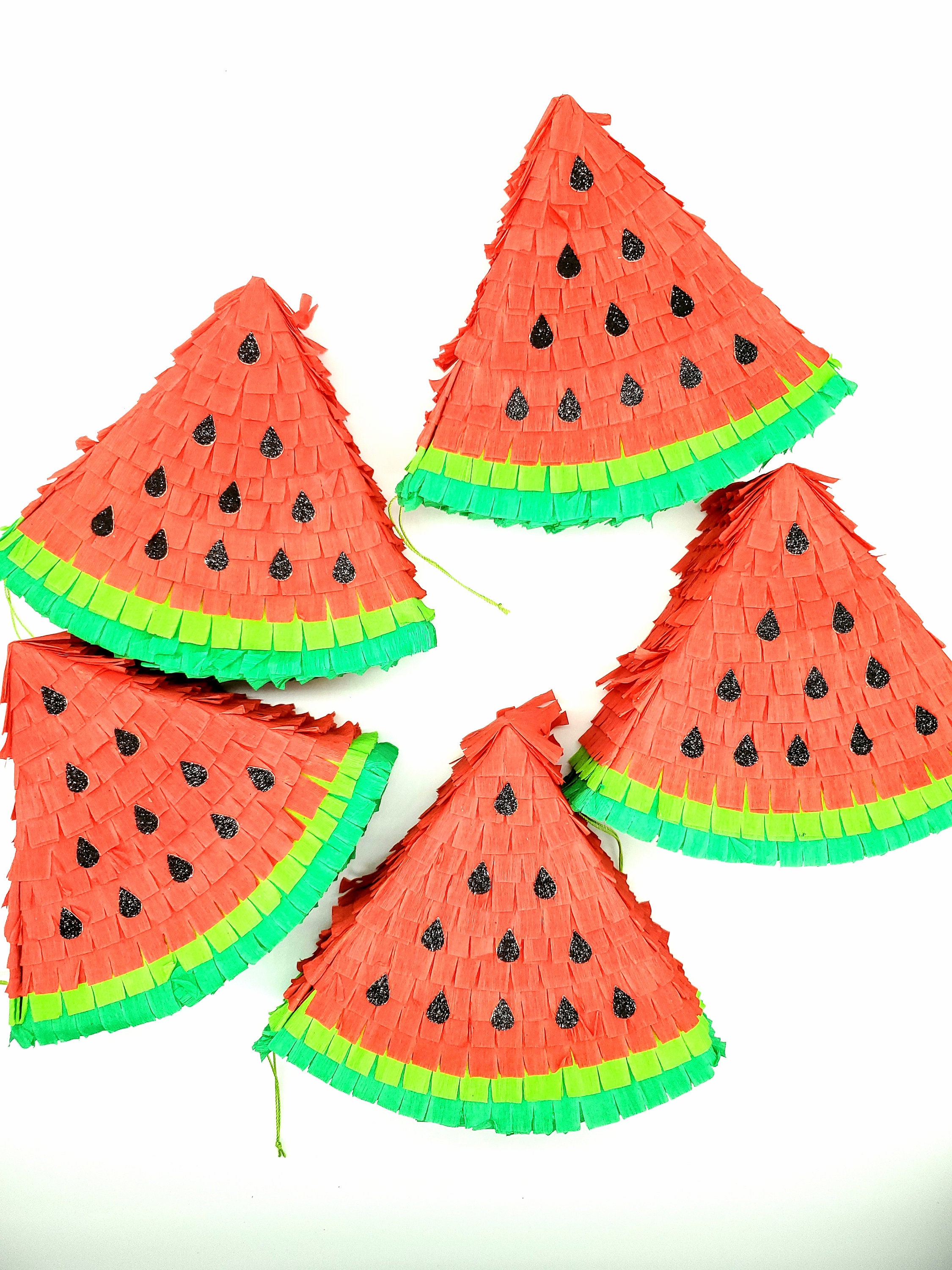 Watermelon Piñata 1x Tropical Fruit Twotti Fruitti Party - Etsy