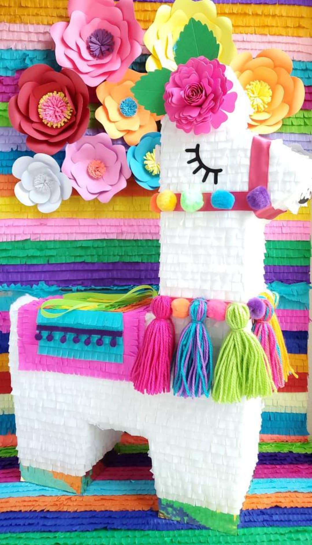 Llama Piñata Decoration 22 Tall Llama Birthday Decor - Etsy