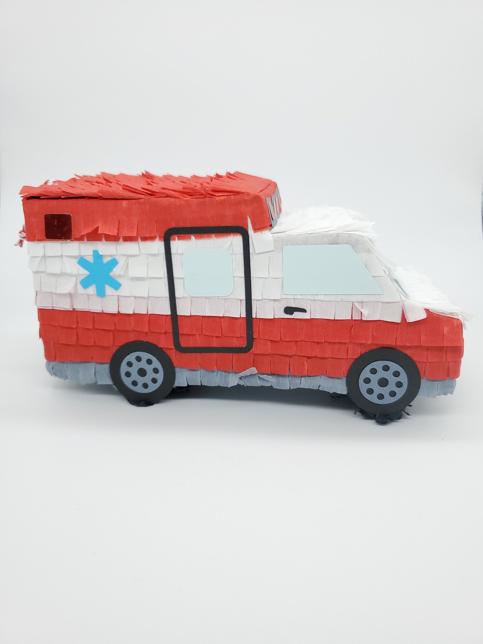 Ambulance Mini Piñata 7" Long First Responders Party Ambulance Theme ...