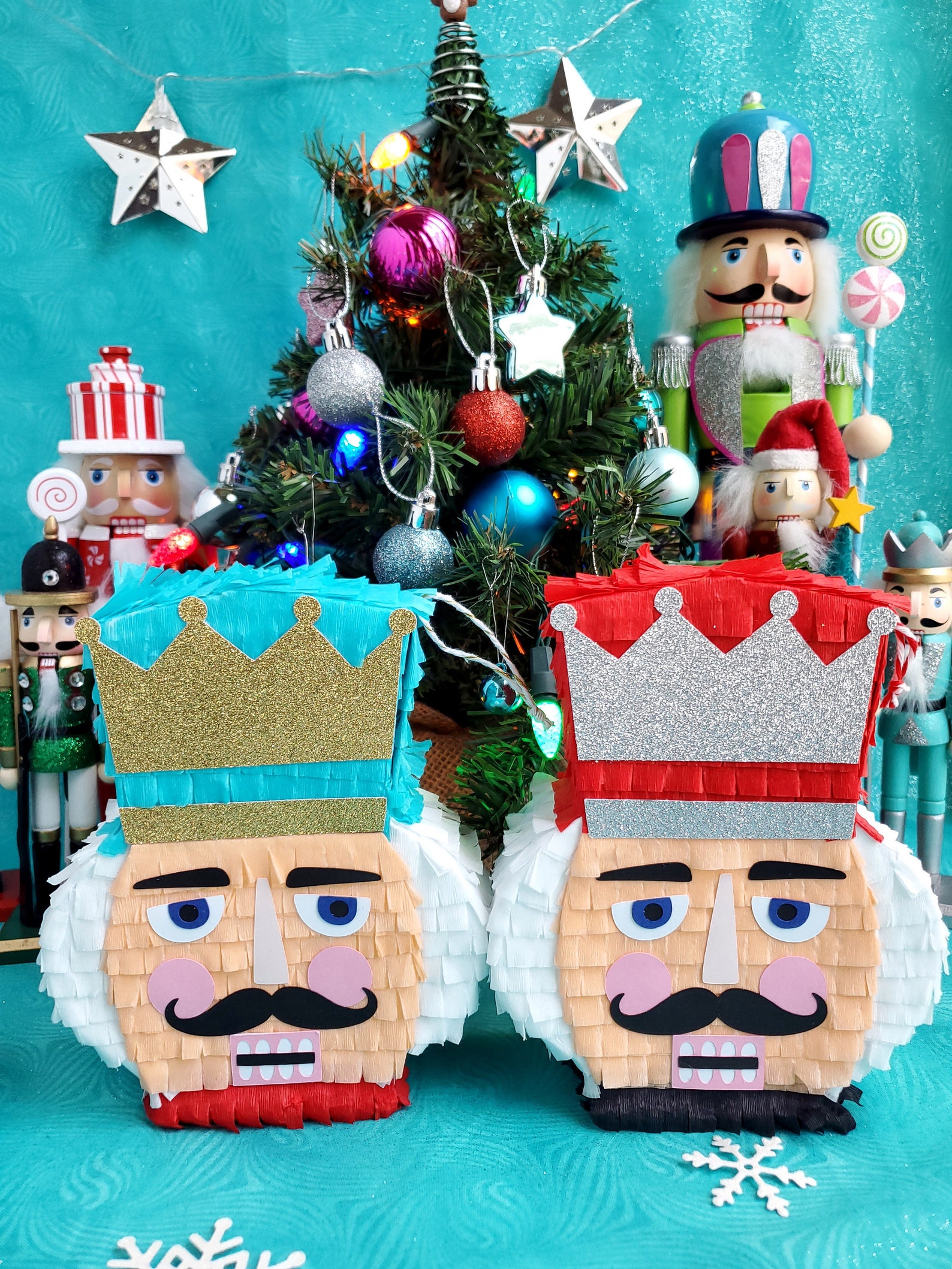 Nutcracker mini pinata 6 Nutcracker party decor | Etsy