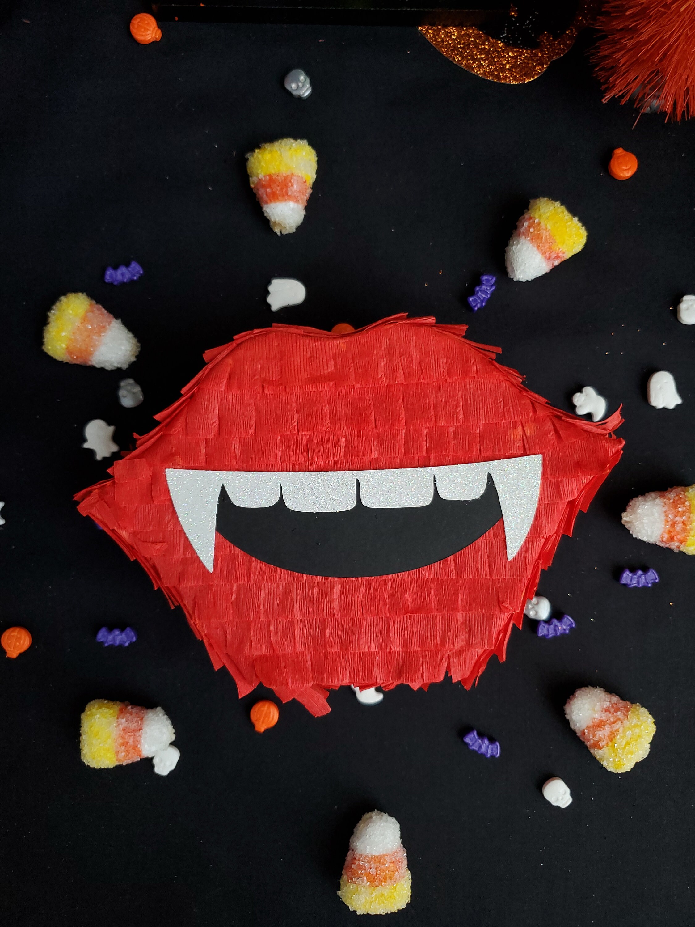 Vampire Lips Mini Piñata 4 Vampire Theme Halloween Party - Etsy