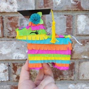 6" Graduation Mini Donkey Party Favor, Fiesta Theme Graduation, Mexican ...