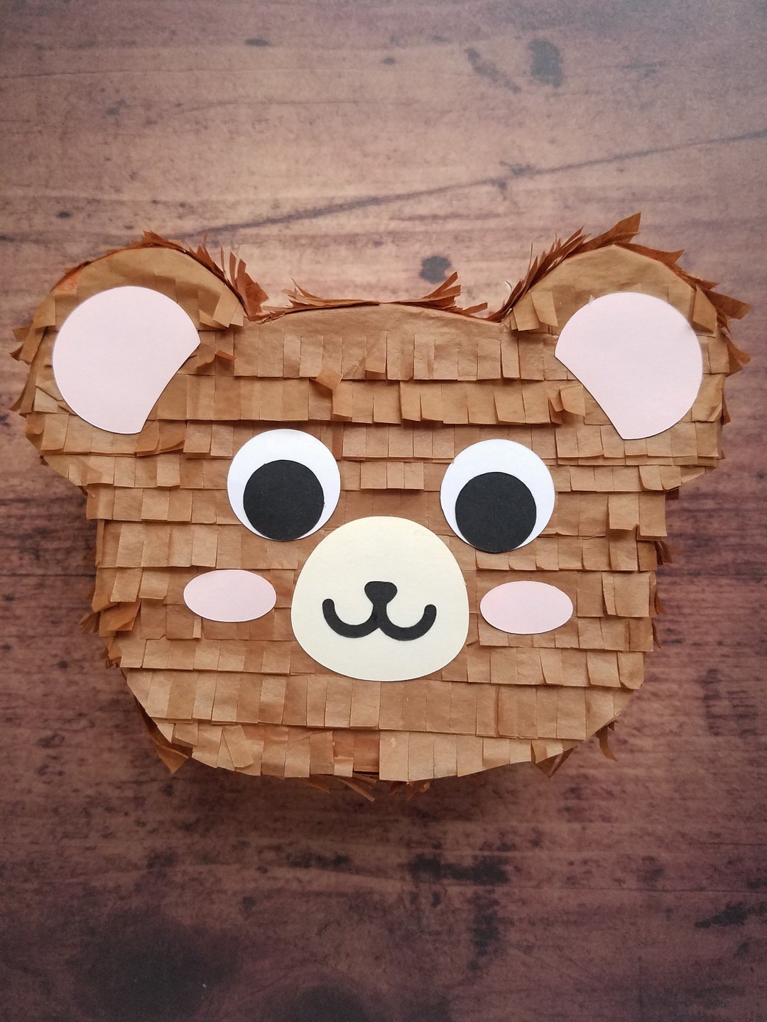 Woodland Bear Mini Piñata 4" Tall Woodland Party Favor Bear Party Favor ...