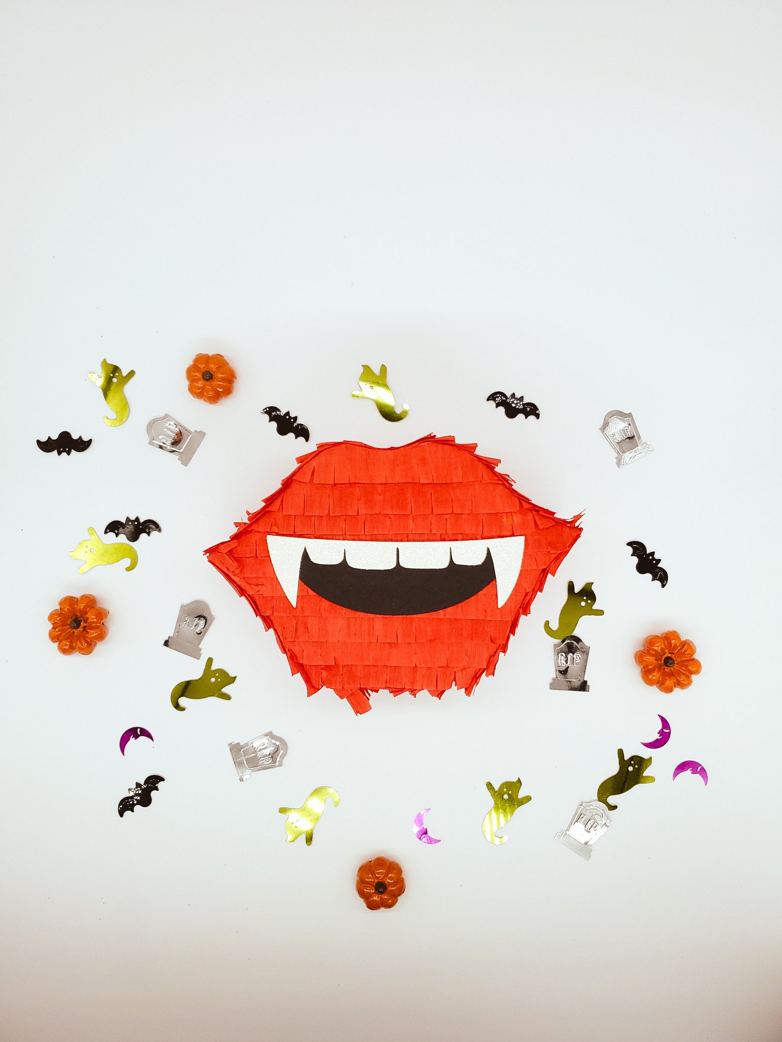 Vampire Lips Mini Piñata 4 Vampire Theme Halloween Party - Etsy