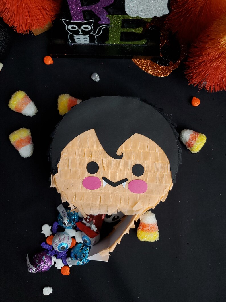 Halloween Vampire Mini Piñata Dracula Piñata Halloween | Etsy