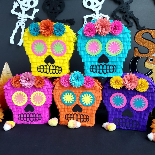 Sugar Skull Pinata - Etsy