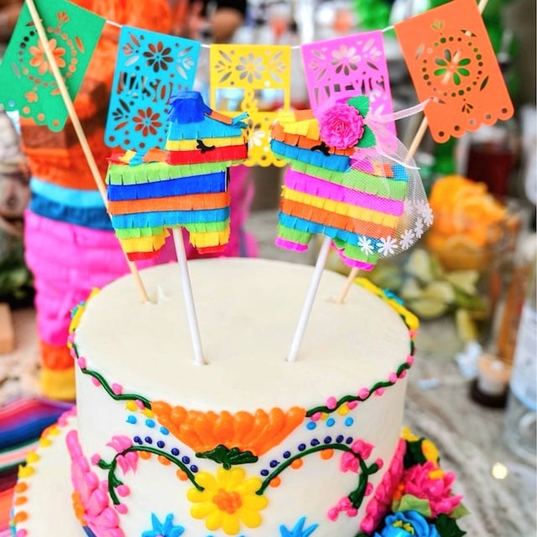 Wedding Fiesta Cake Topper Set, Fiesta Theme Wedding, Mexican Theme ...