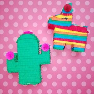 Mini Donkey Piñata 6" Set of 3, Señorita Piñata, Destination Wedding ...