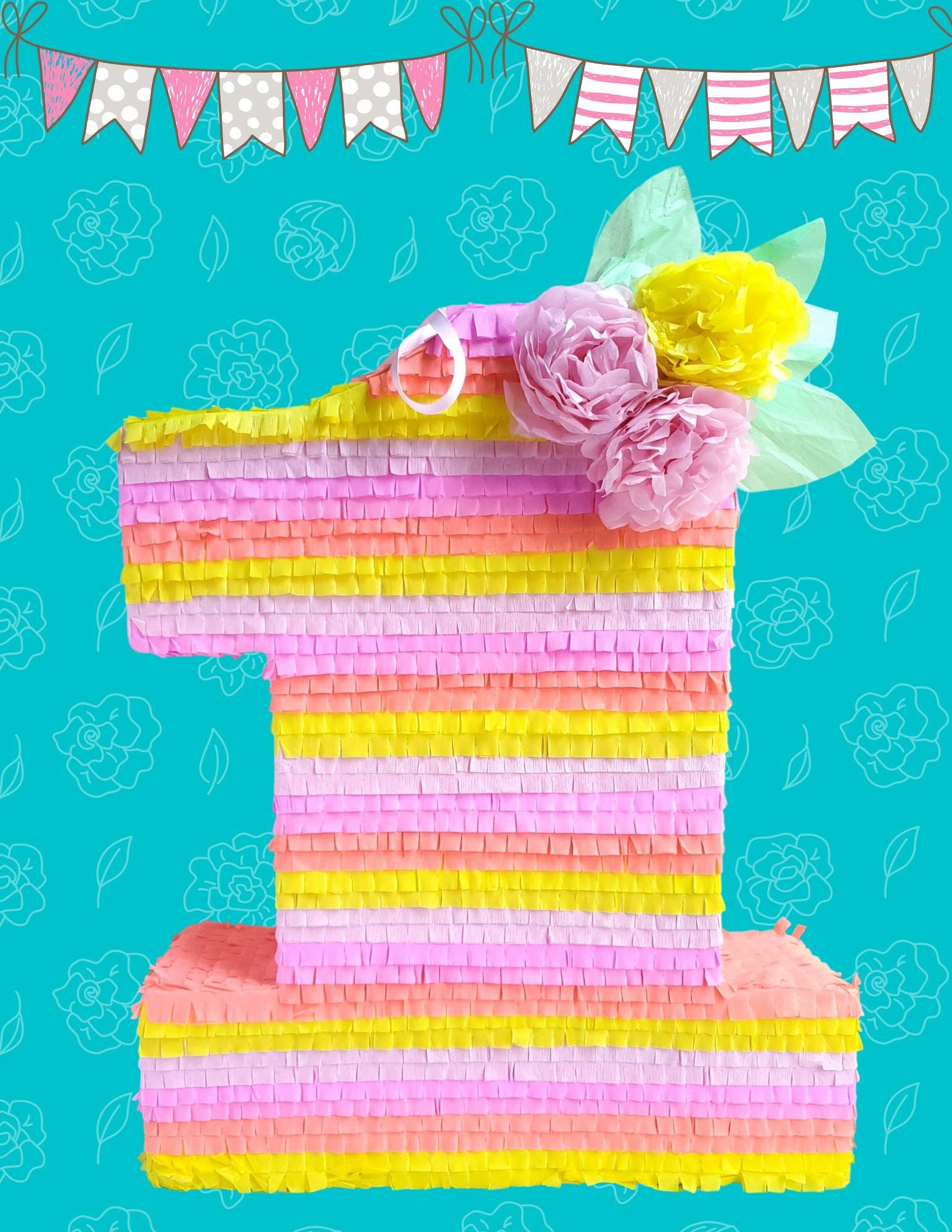 22 Fiesta Theme Number Piñata Number Piñata Taco | Etsy