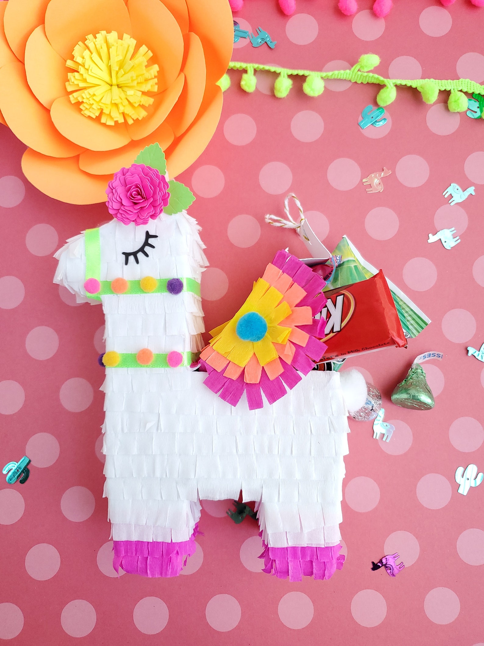 Mini Llama Piñata Party Favors, Set of 3 - Etsy