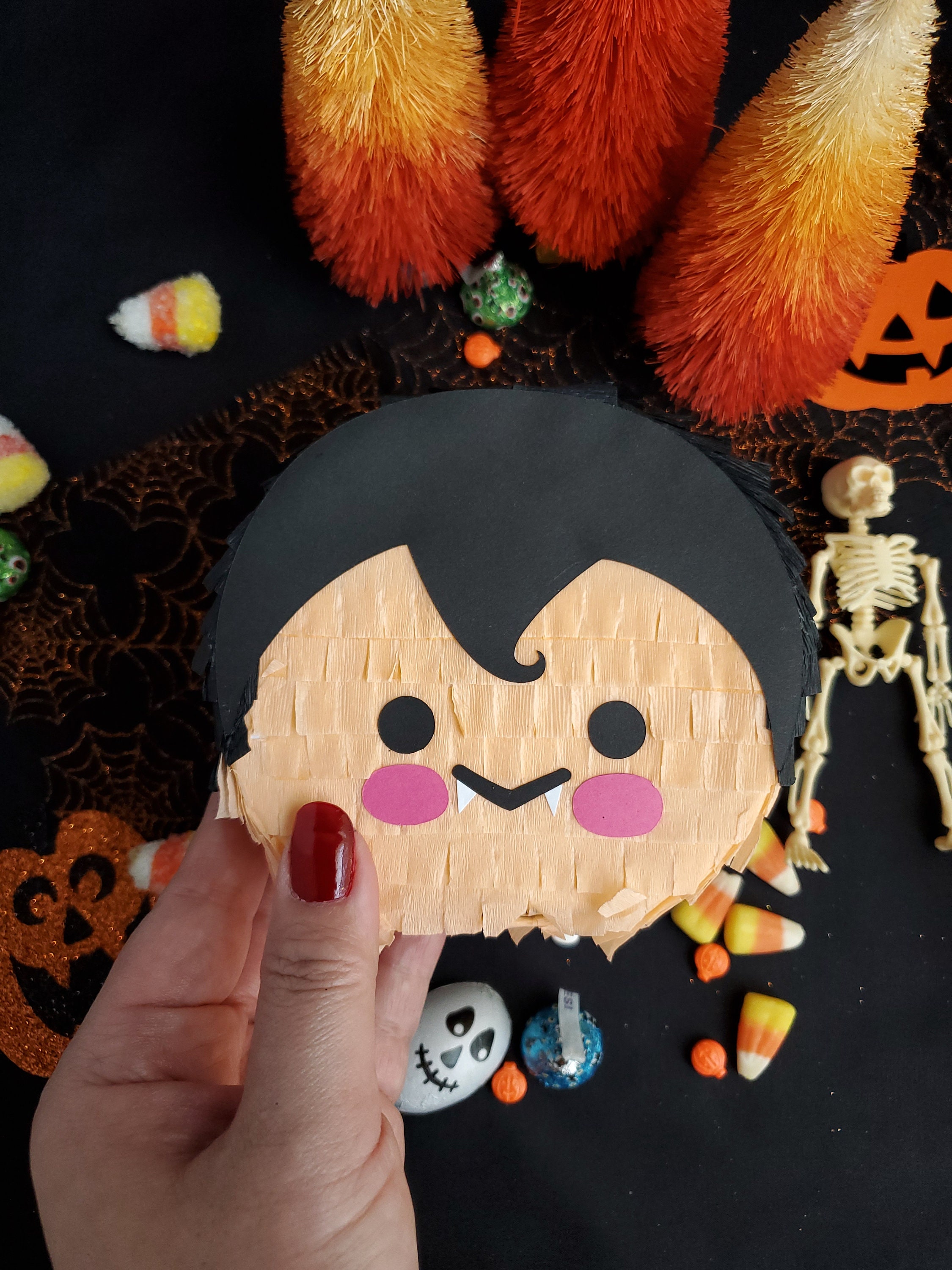 Halloween Vampire Mini Piñata Dracula Piñata Halloween | Etsy