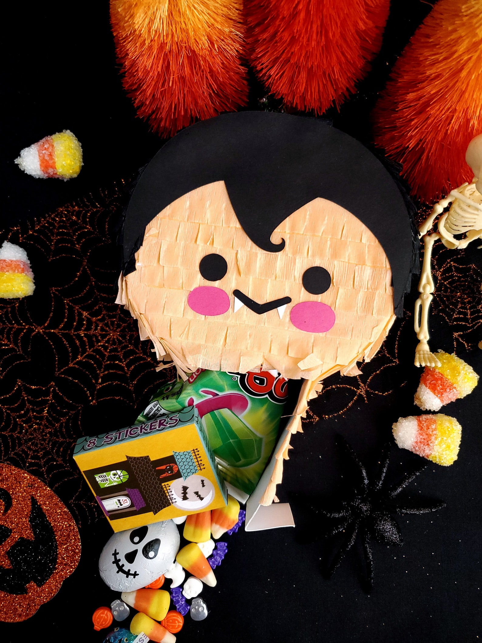 Halloween Vampire Mini Piñata Dracula Piñata Halloween | Etsy