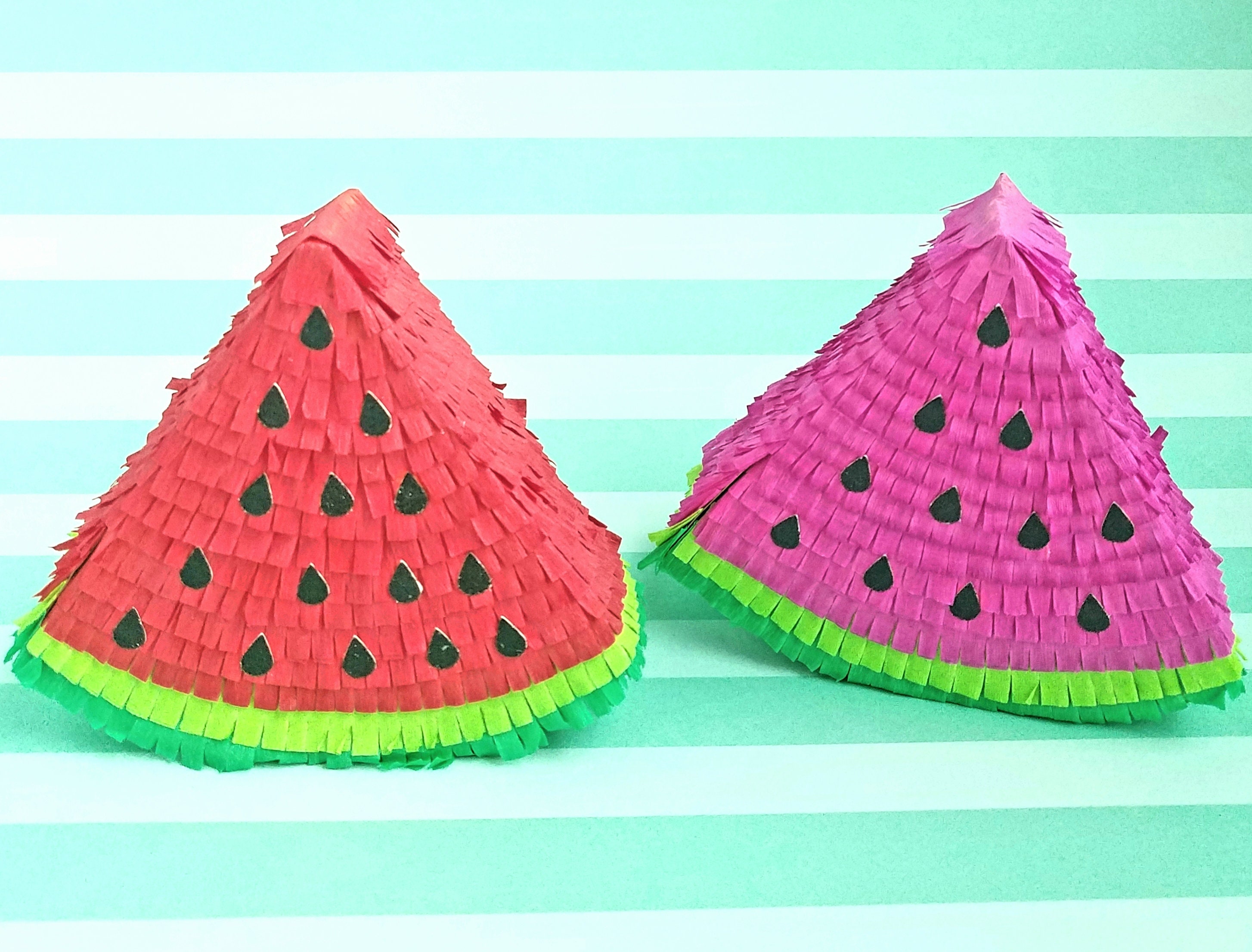 Watermelon Piñata 1x Tropical Fruit Twotti Fruitti Party - Etsy