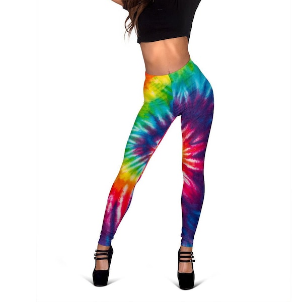 Colorful Leggings - Etsy