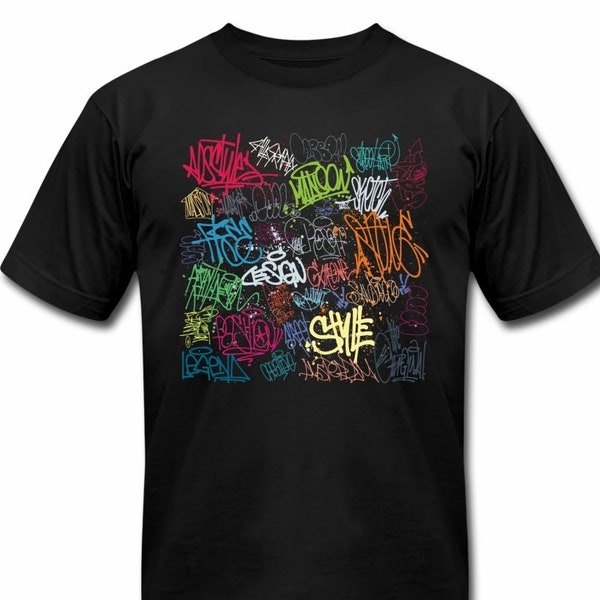 Graffiti Shirt - Etsy