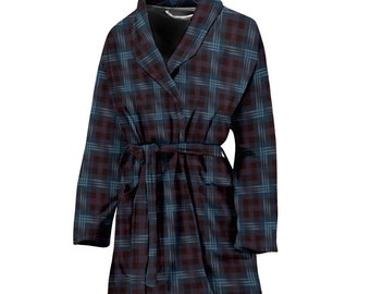 Plaid Robe - Etsy