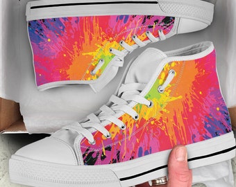 Splatter Paint Shoes - Etsy