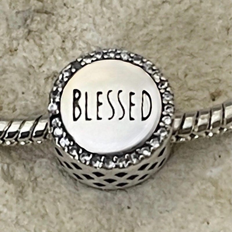 Blessed Charm - Etsy