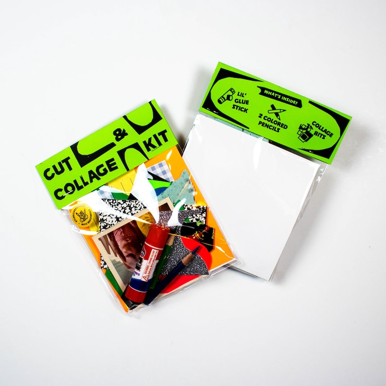 Cut + Collage Kit – Junk Journaling Supplies – Ephemera for Art Collage ...