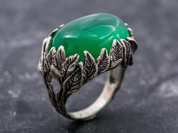 Etsy green ring store