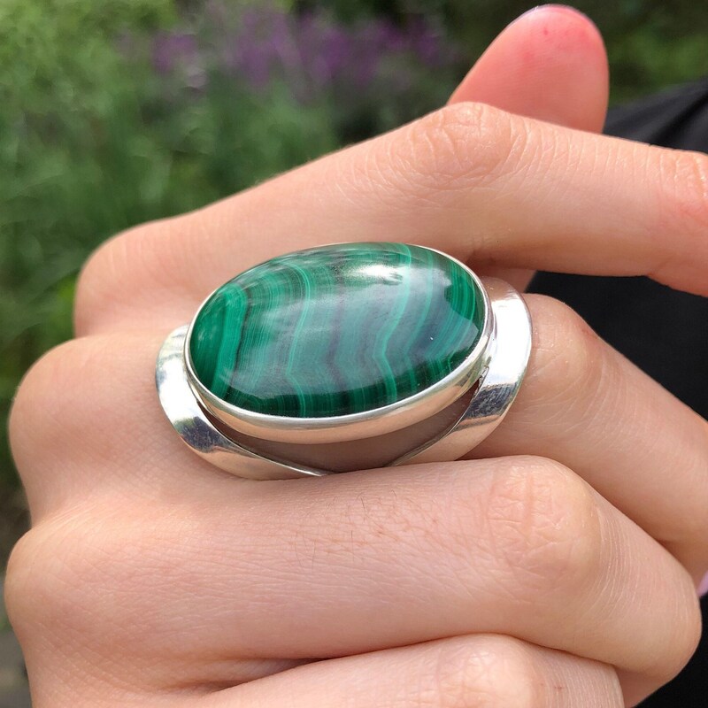 Large Stone Ring - Etsy