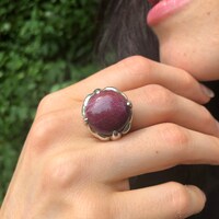 Red Ring - Etsy UK