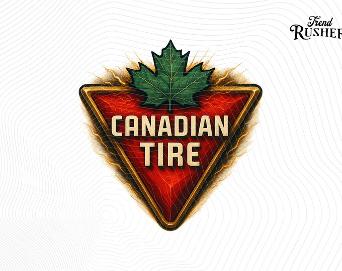 Vintage Canadian Tire Png Retro Automotive Vibe Png, Maple Leaf Pride ...