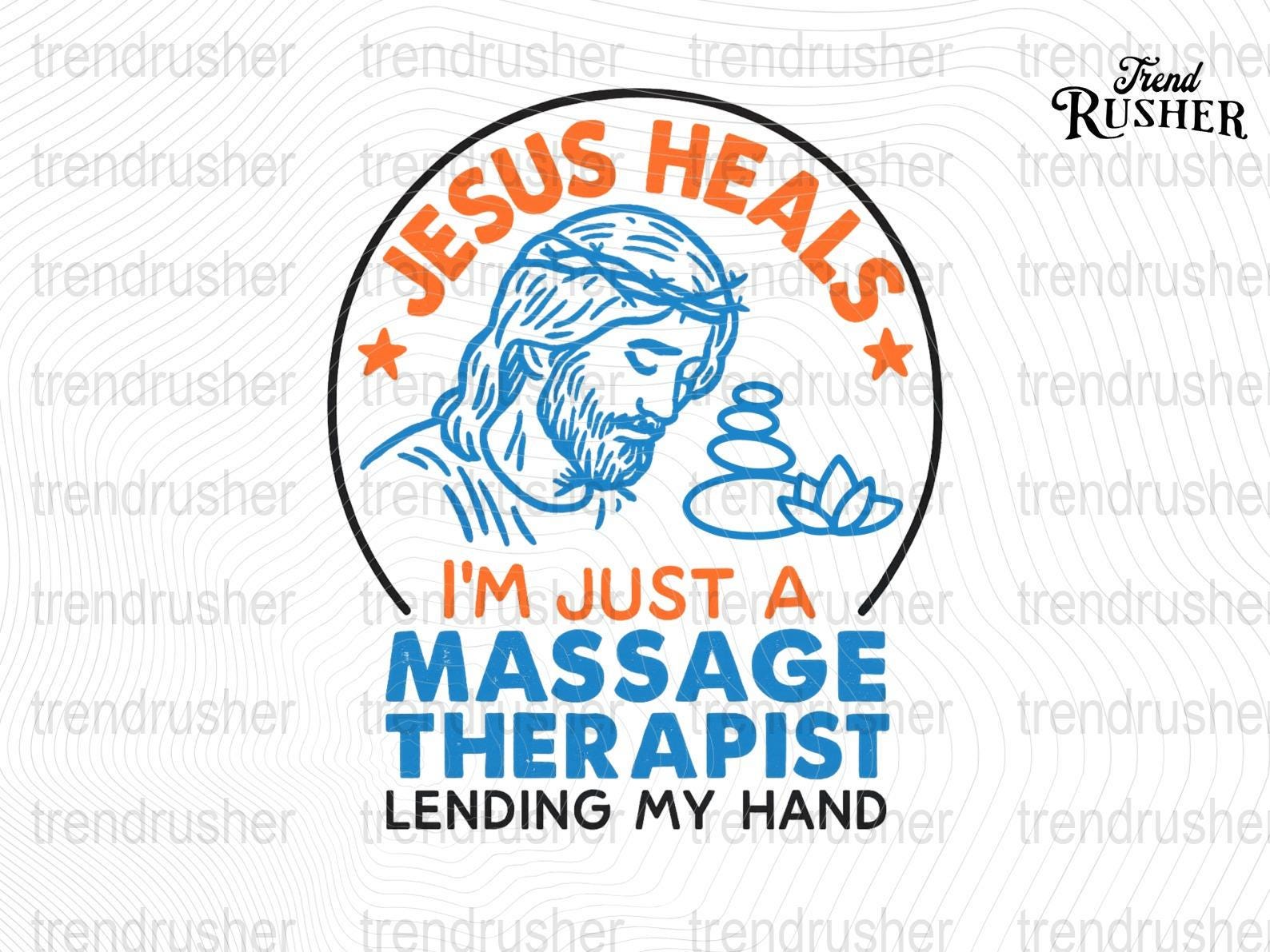 Jesus Heals I'm Just A Massage Therapist Lending My Hand Png Healing ...