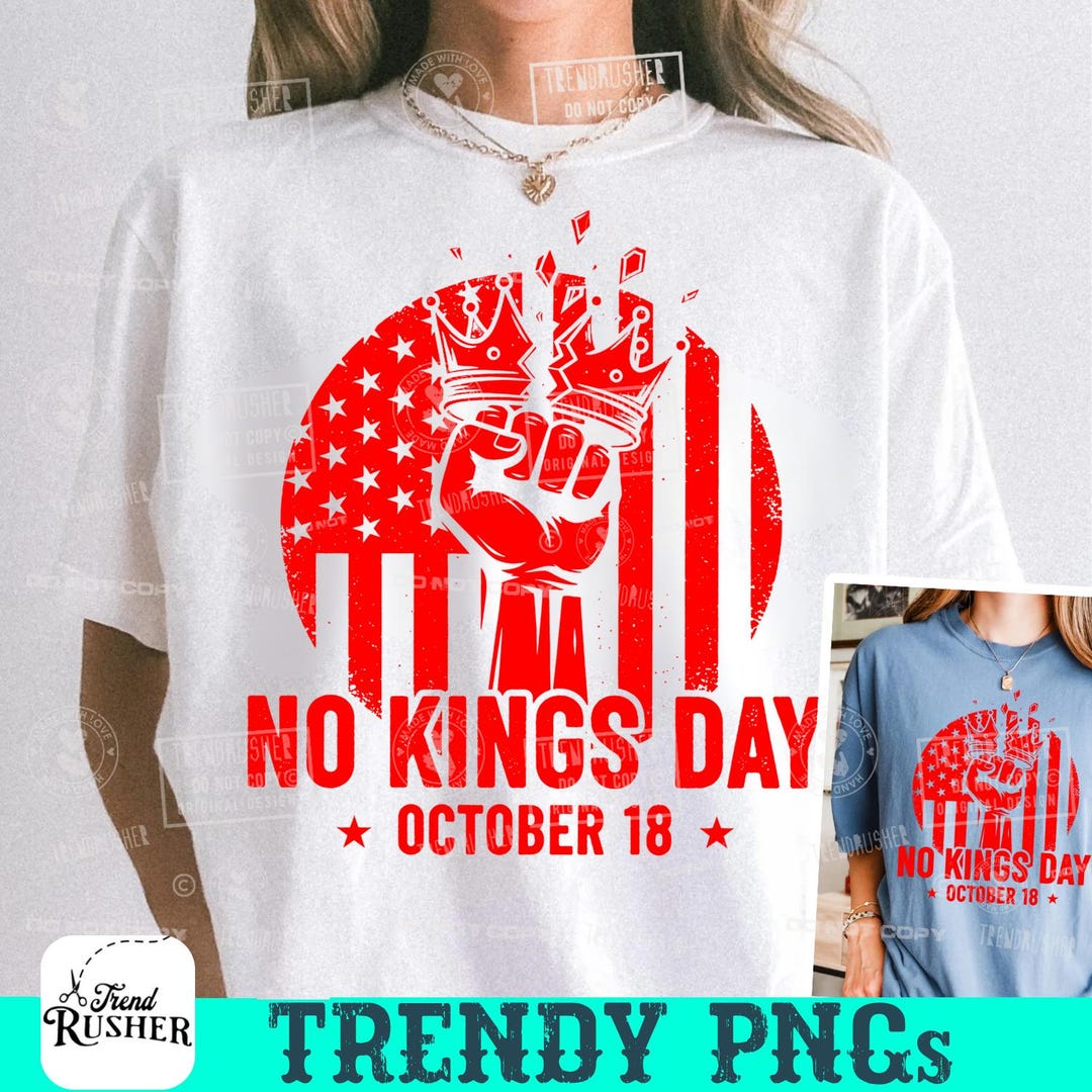 No Kings Png Edgy Rebel Statement Png Trendy Political Awareness Png ...
