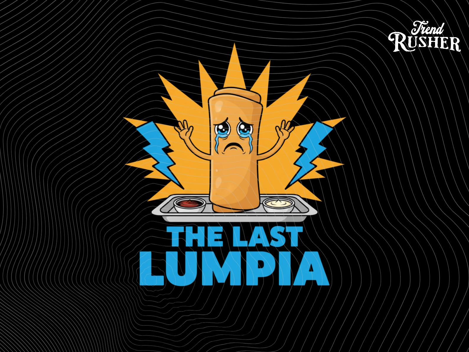 Filipino Food Lover PNG: Sad Lumpia Funny Cartoon Design - Etsy