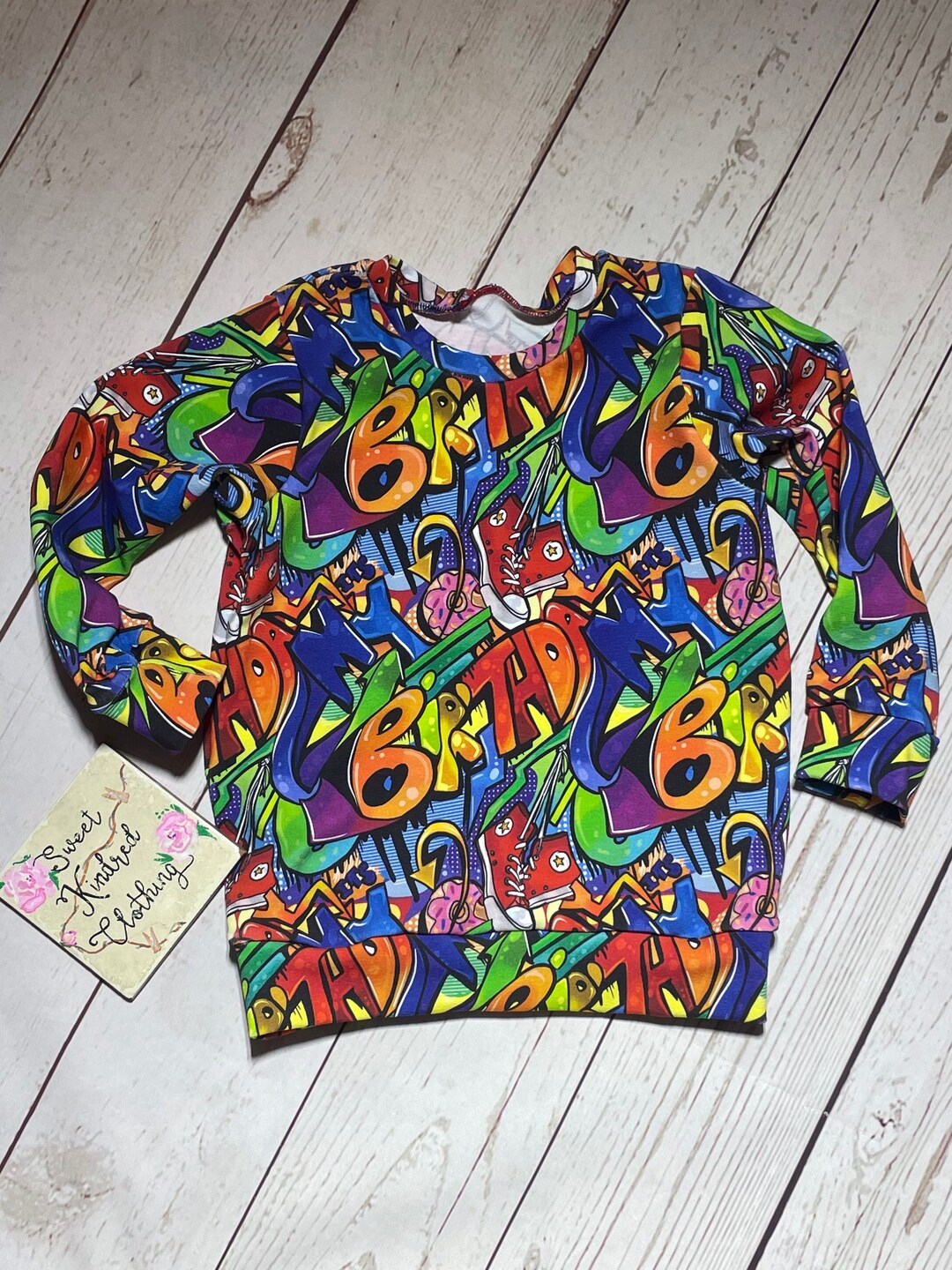 Happy Birthday Jumper, Its My Birthday Jumper, Graffiti Jumper - Etsy