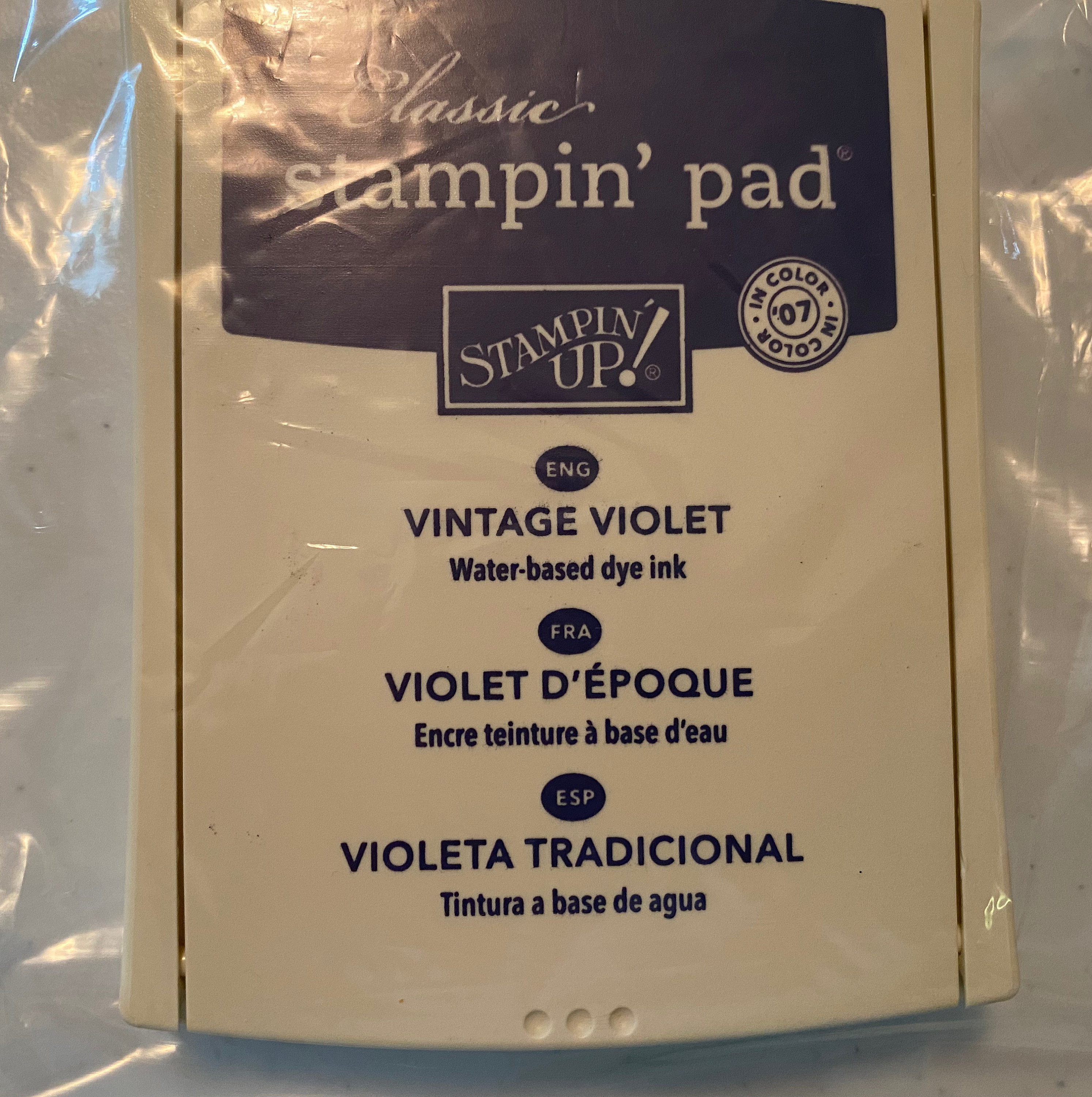 Stampin Up Classic Ink Pad vintage violet | Etsy