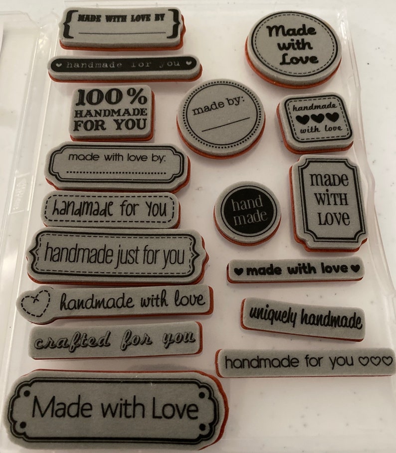 Craft Supplies & Tools Stamps Papercraft Fun vinyl Stamps sets etna.com.pe