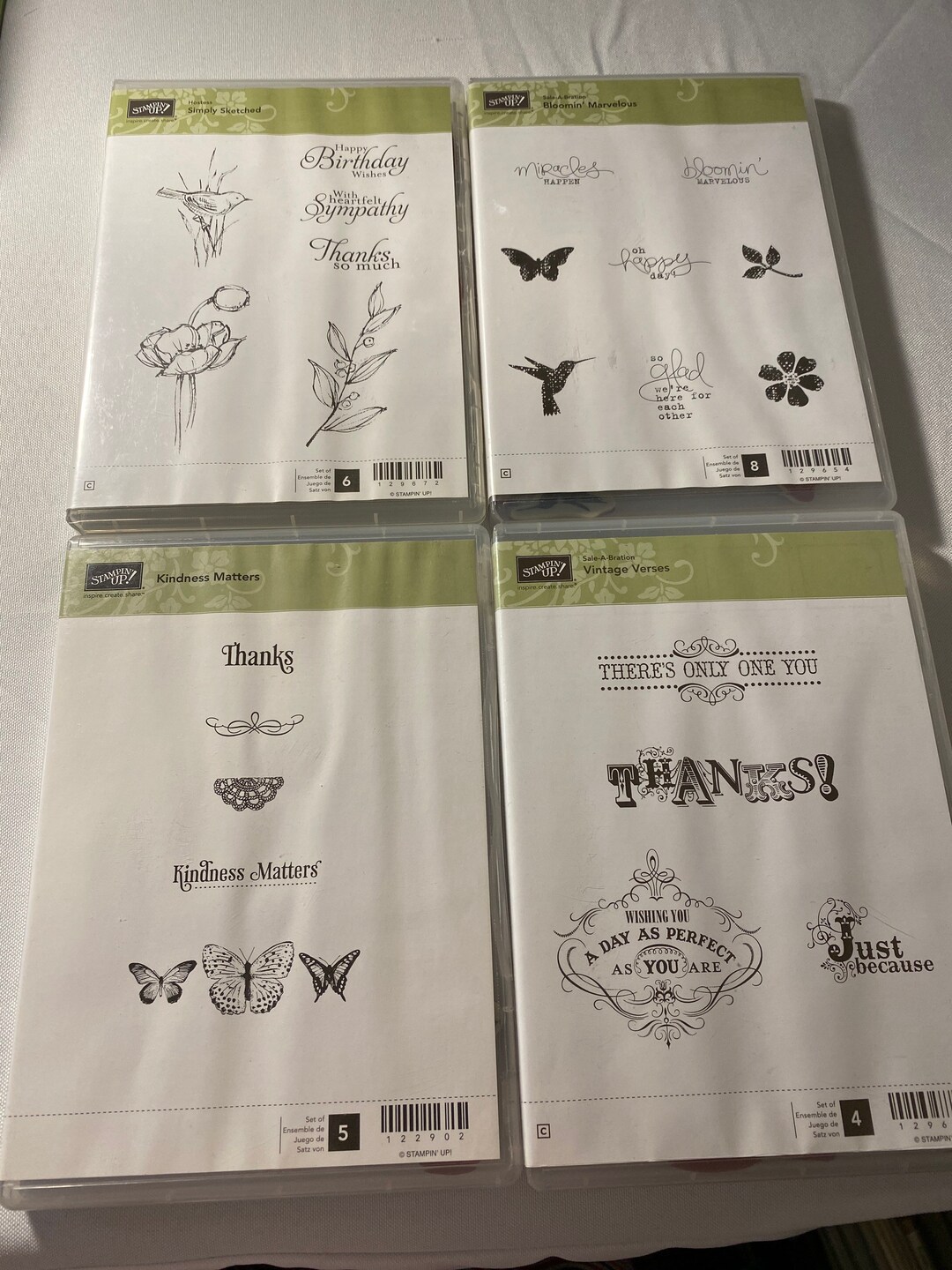 Stampin up Retired Stamps - Etsy