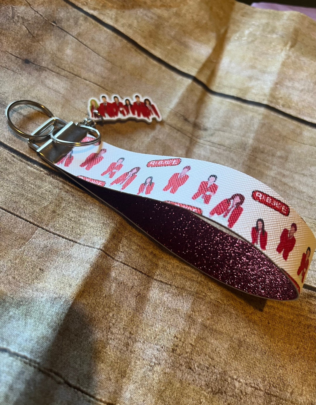RBD Keychain, Rebelde Keyfob, Wristlet - Etsy