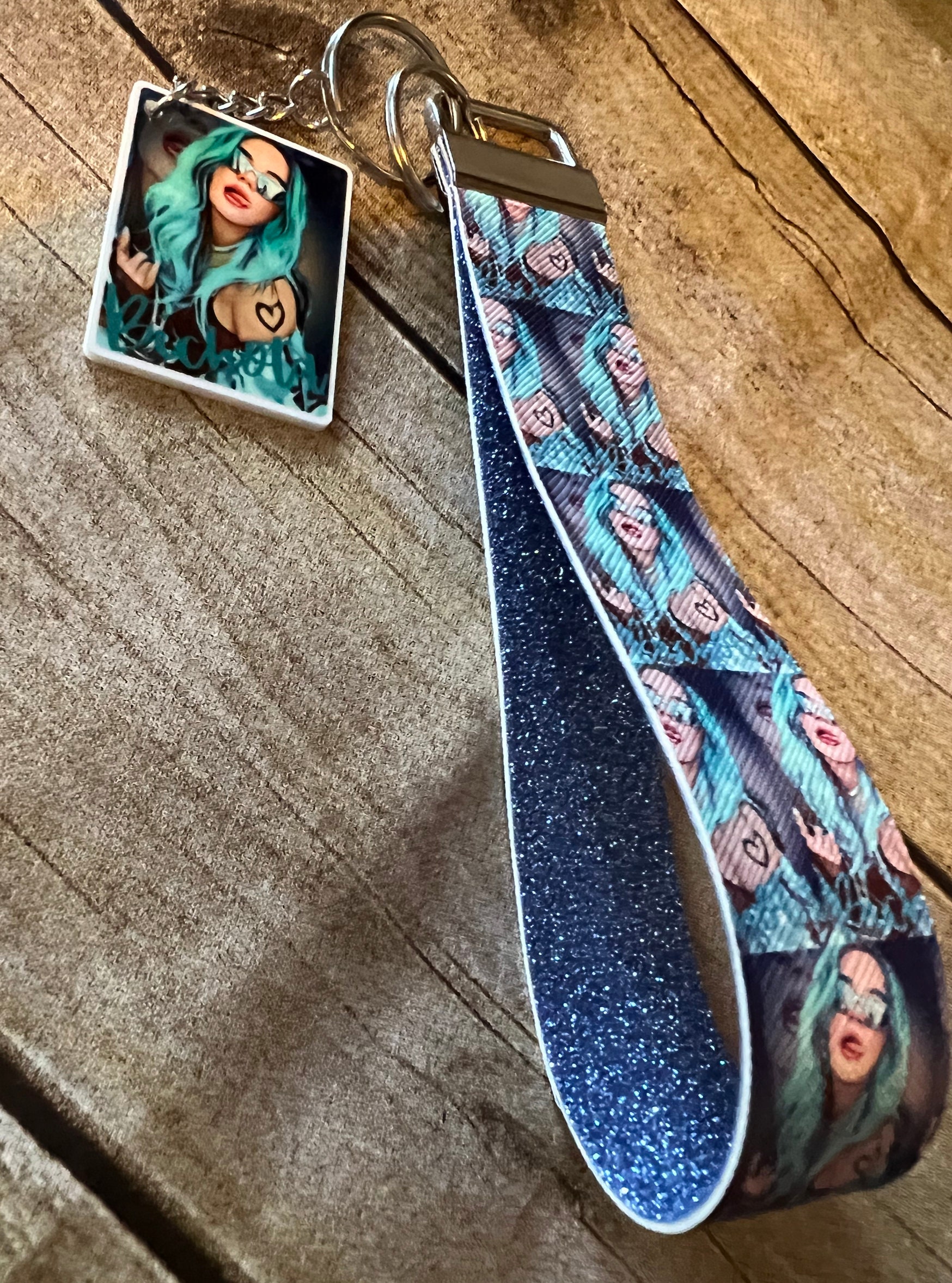 Karol G Keychainbichota Keychainkeyfob Wristlet Karol G - Etsy