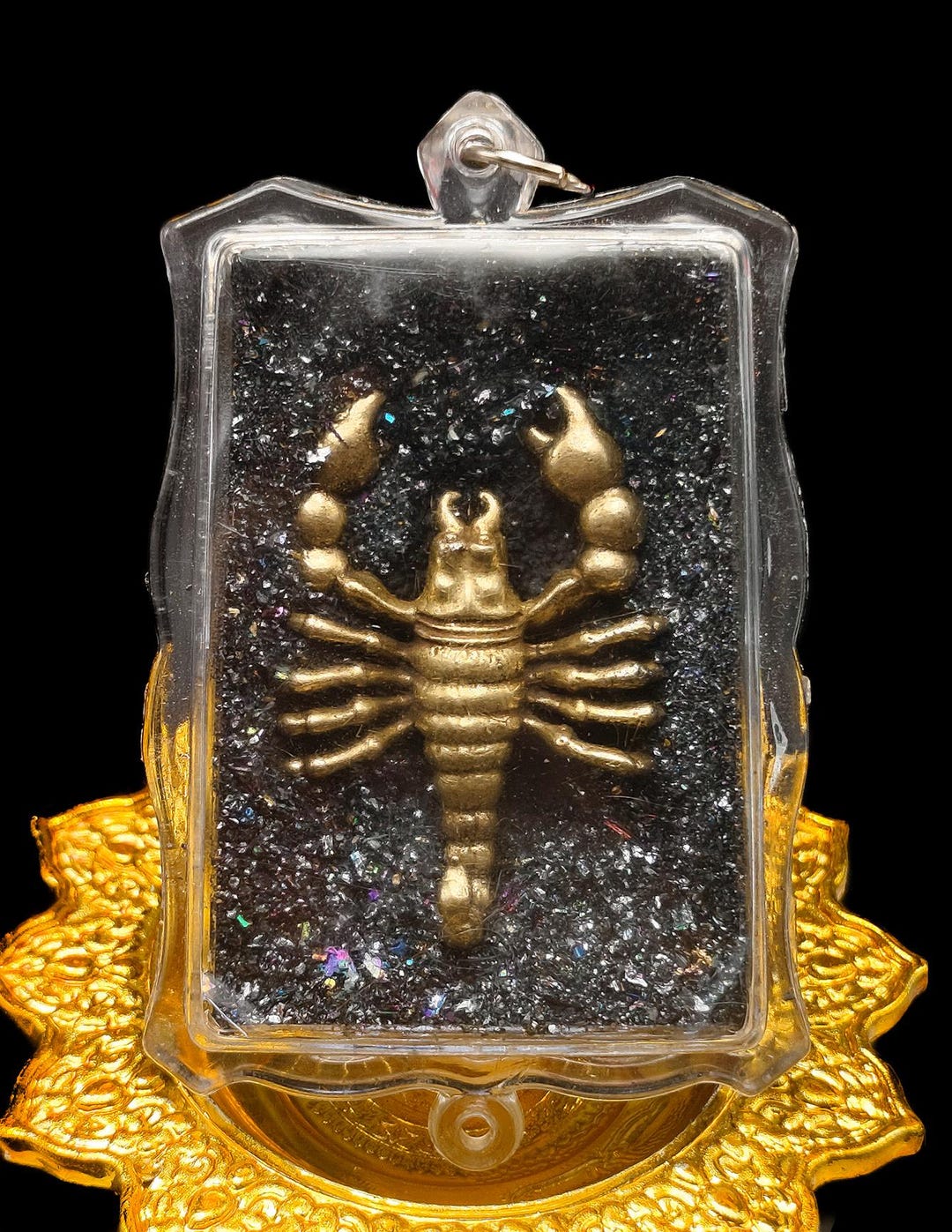 Scorpion Riak Sap Leklai Mix Rainbow Dust Glitter Charm Talisman Wealth ...