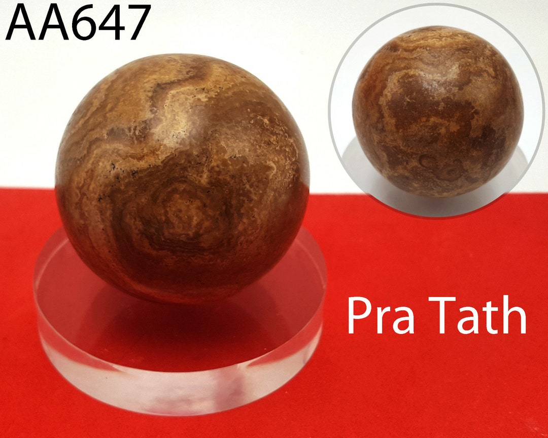 Holy Sarira Pra Tath Sam Roi Yod Buddha Relics Sphere Thai Amulet # ...