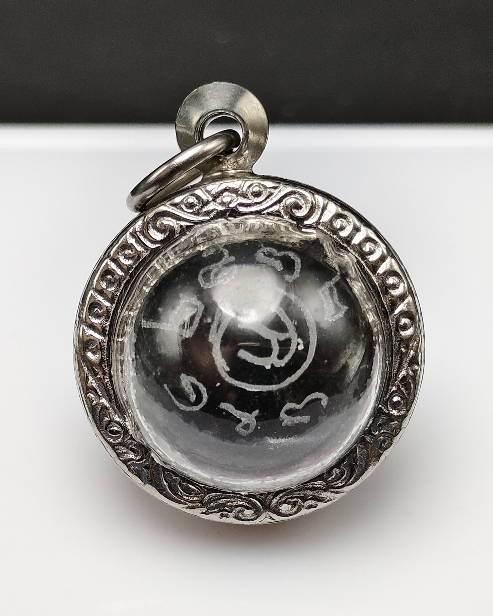 Look Om Black Crystal Ball Manee Nopparat Look Kaew LP Doo Wat Sakae ...