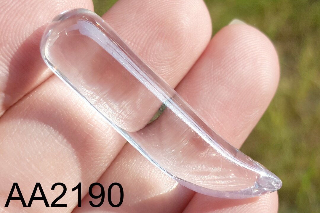 Mystic White Energy Naga FANG Eye Gemstone Crystal Charm Protect Wealth ...