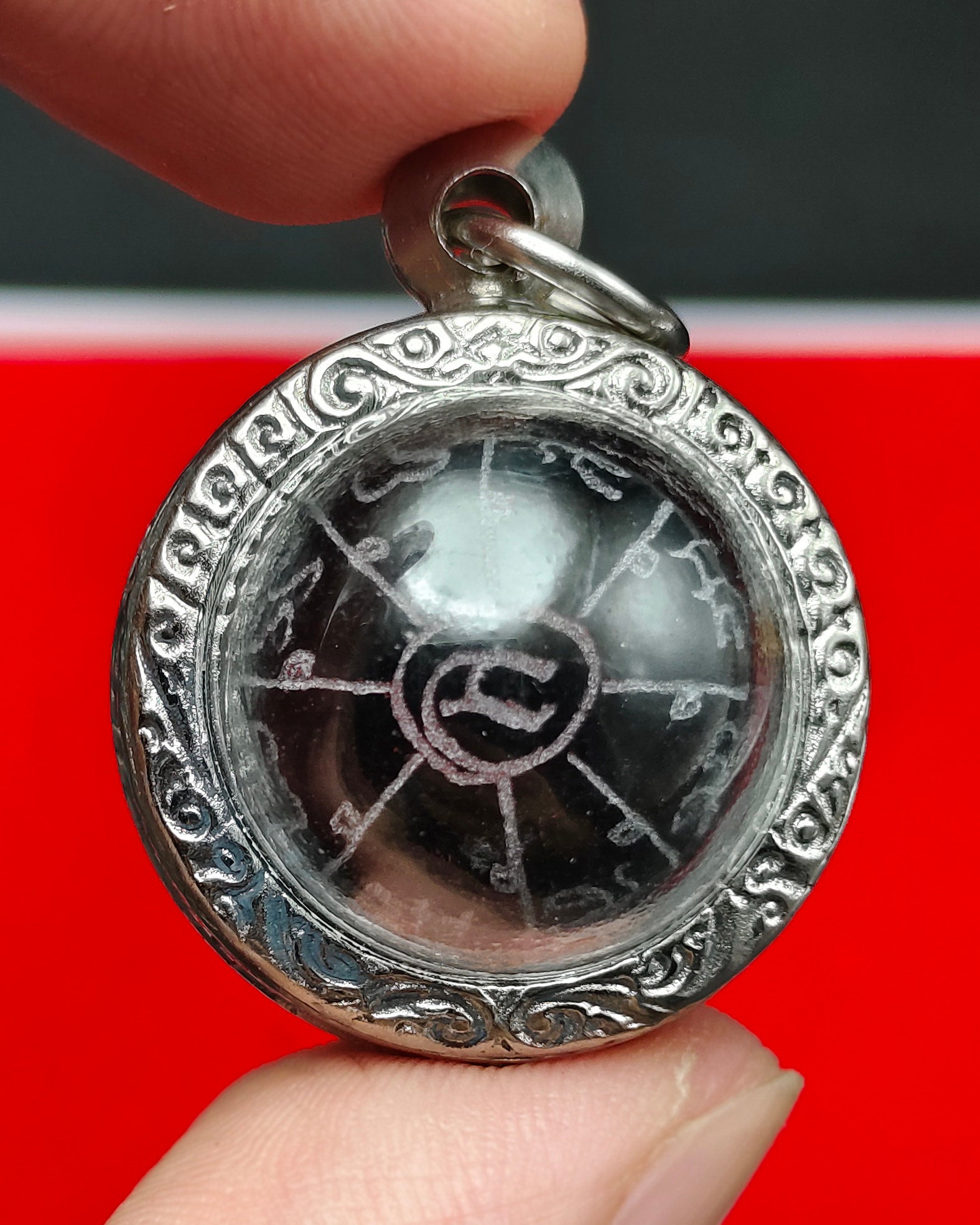 Look Om Black Crystal Ball Manee Nopparat Look Kaew LP Doo Wat Sakae ...