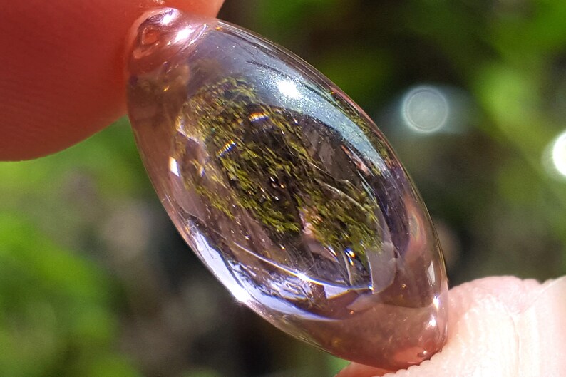 Power Mystic Pink Shape Rugby Naga Eye Gem Crystal Luck Thai - Etsy