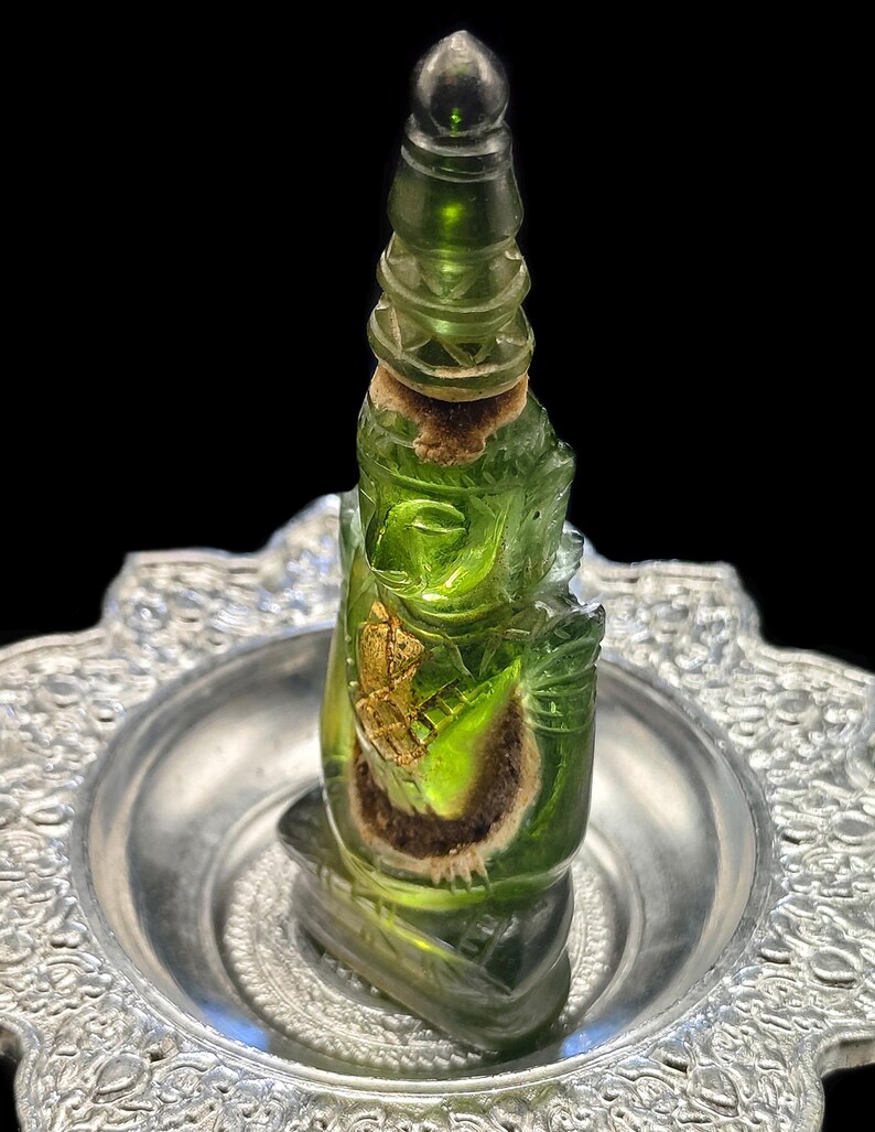 Phra Kaew Morakot Samadhi Emperor Green Naga Eye Gem Leklai Kru Hod ...